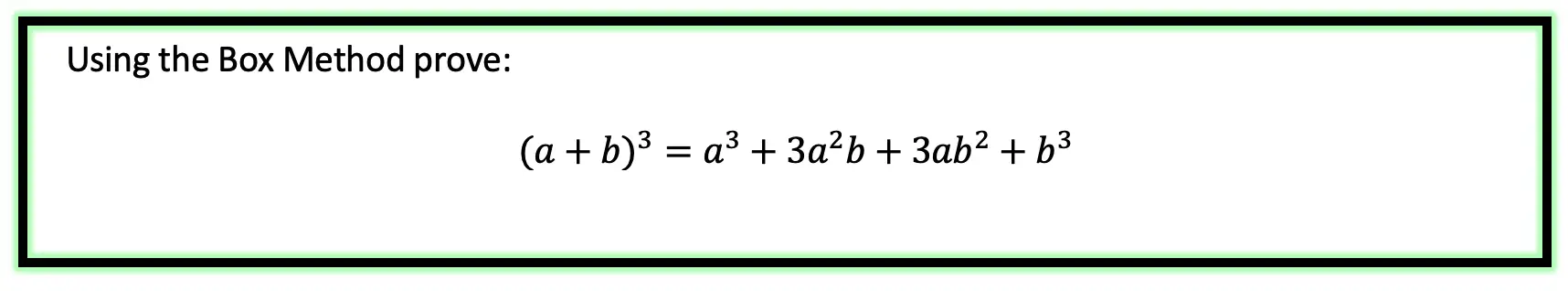 Expanding Cubed Binomials: Algebra 2/Trig. - Math Lessons
