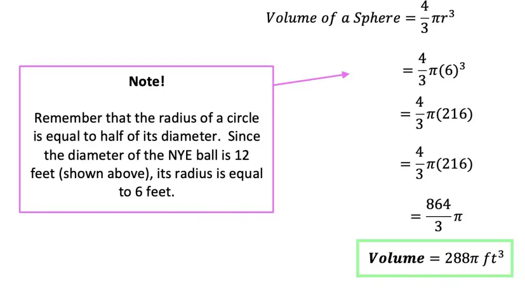 NYE Ball Fun Facts: Volume & Combinations - Math Lessons