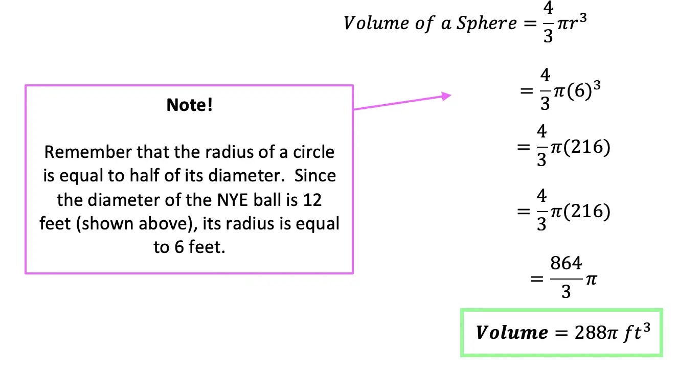 NYE Ball Fun Facts: Volume & Combinations - Math Lessons