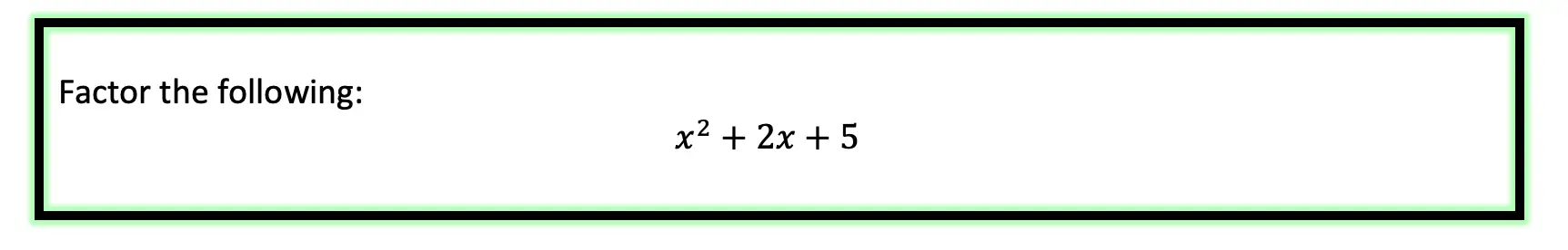 Quadratic Equations with Two Imaginary Solutions - Math Lessons