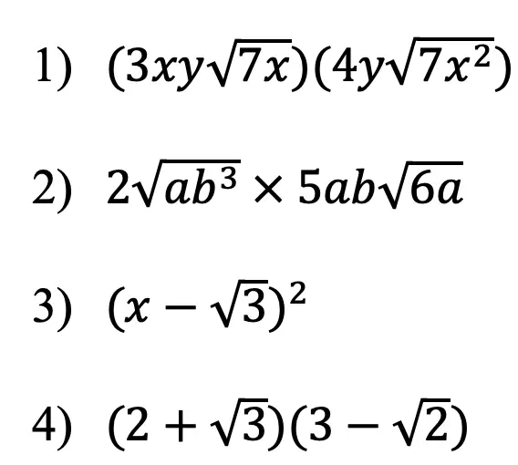 Multiplying Radicals Expression - Math Lessons