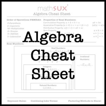 Algebra - Math Lessons