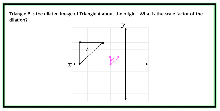 Dilations: Scale Factor & Points Other than Origin - Math Lessons