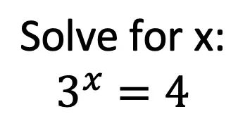 How to Solve for Exponents - Math Lessons
