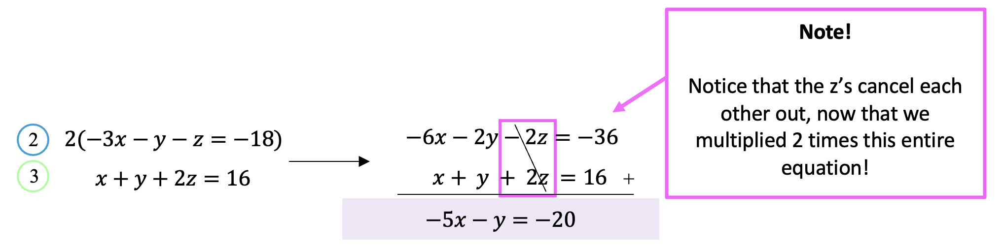 3 Equations 3 Unknown - Math Lessons