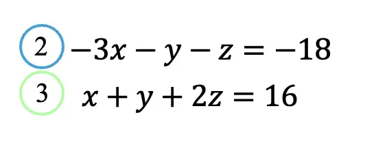 3 Equations 3 Unknown - Math Lessons