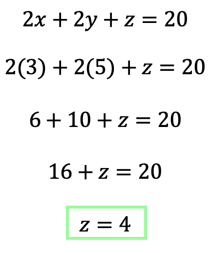 3 Equations 3 Unknown - Math Lessons