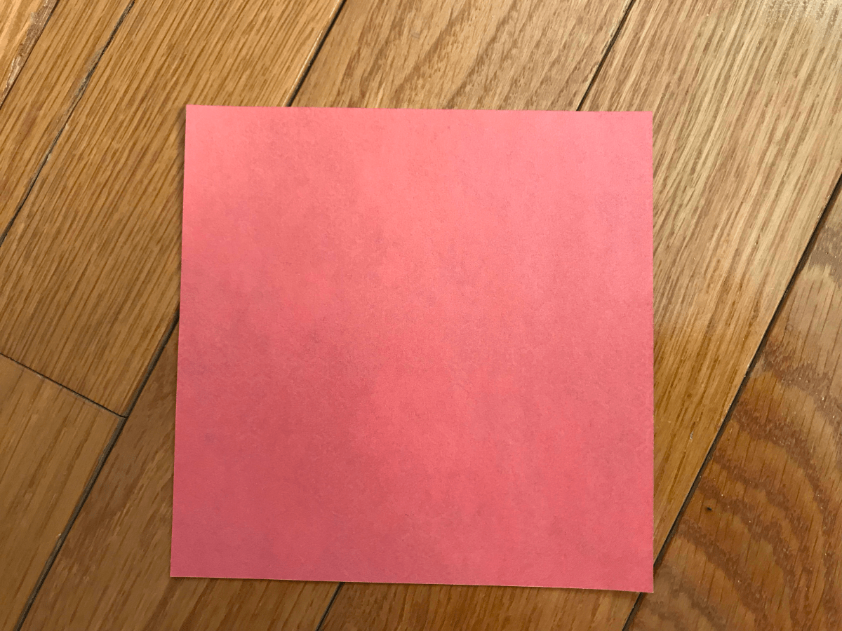 How to Make a Paper Cube Using Origami - Math Lessons