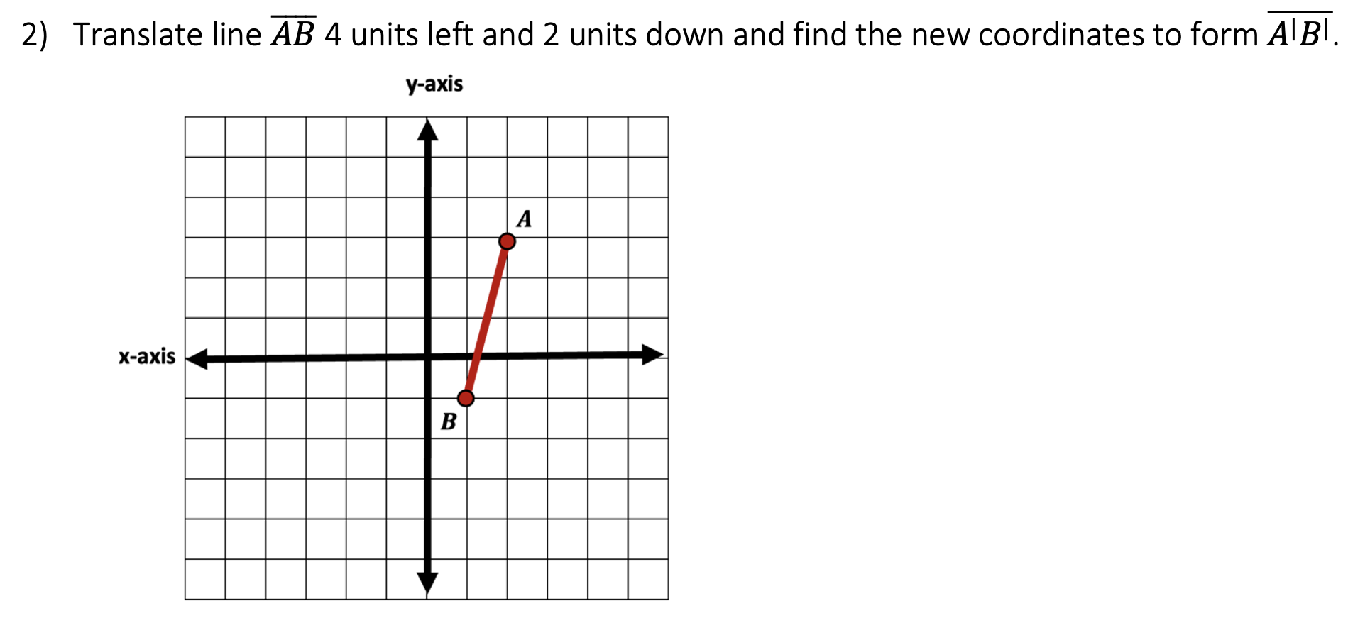 Translation Math - Math Lessons