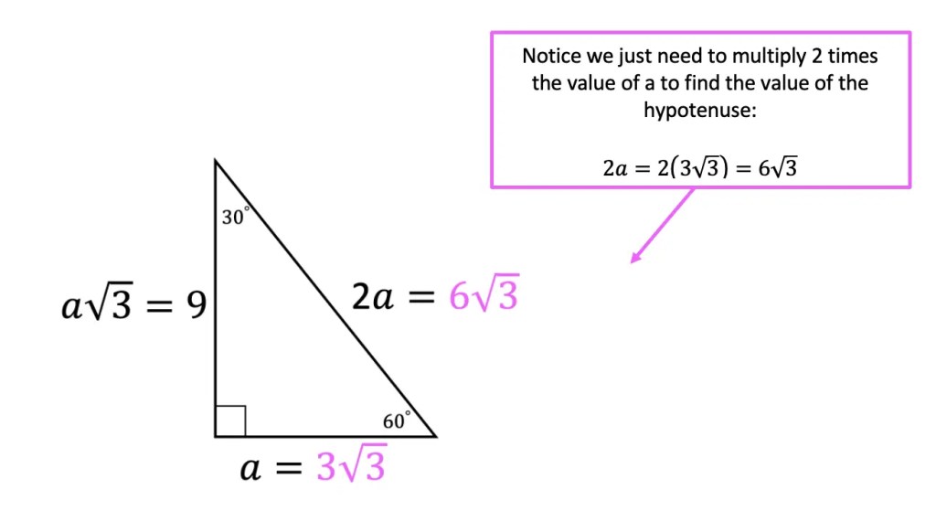 30 60 90 Triangle - Math Lessons