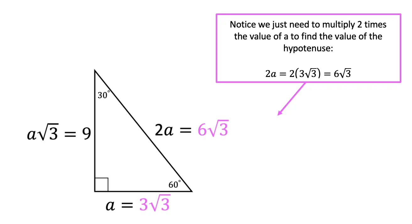 30 60 90 Triangle - Math Lessons